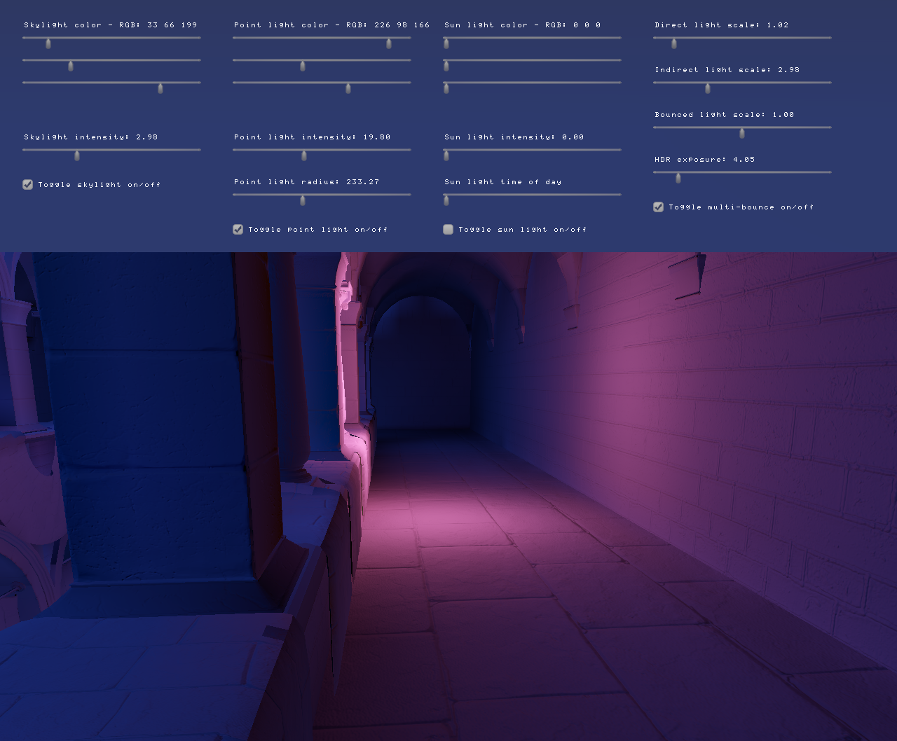 Real-time radiosity: Normal-mapped surfaces | Molecular Musings